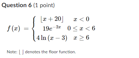Solved Question 6 (1 | Chegg.com