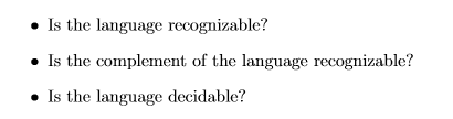 Solved Is the language recognizable? Is the complement of | Chegg.com