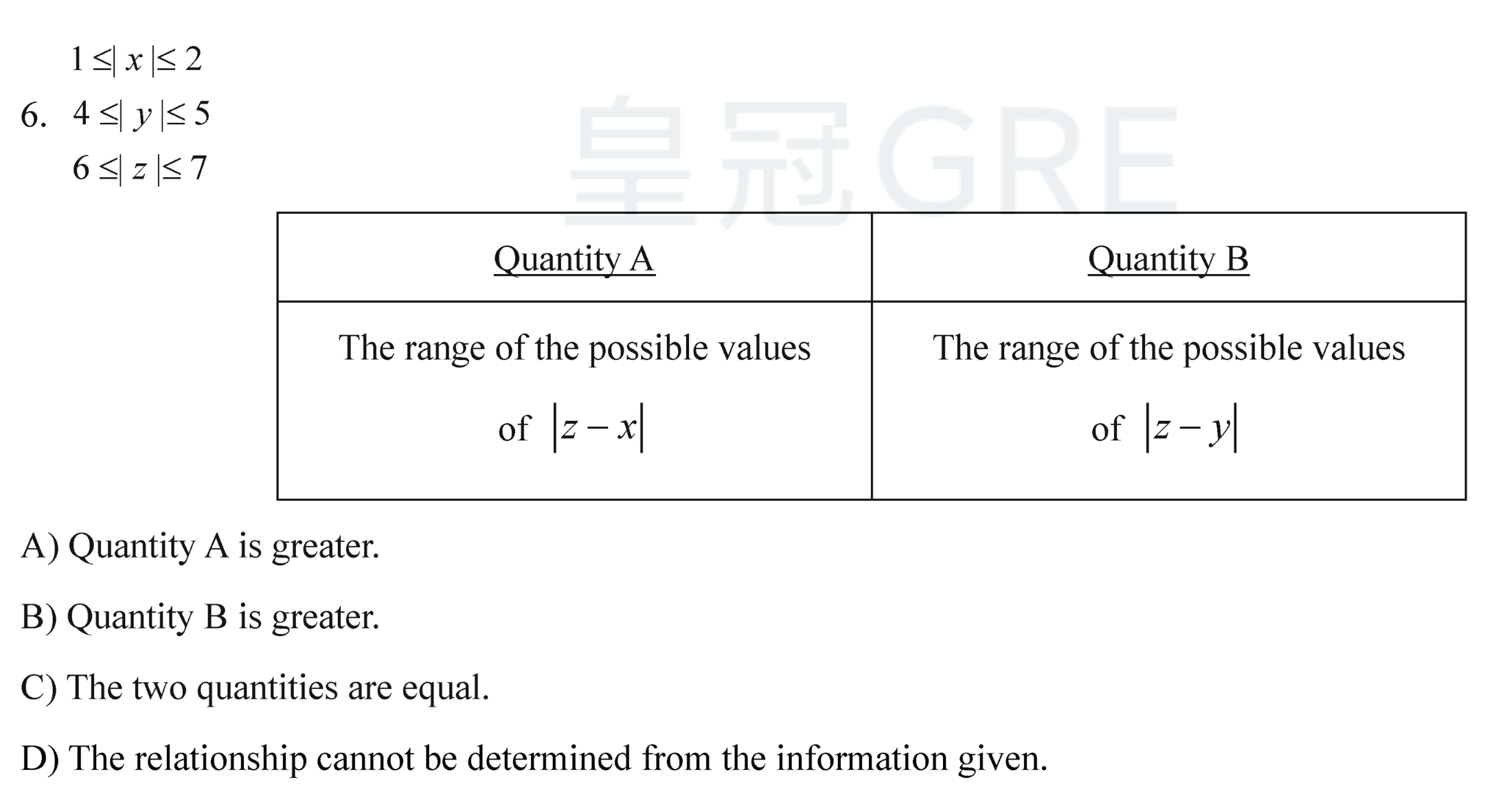 Solved \\[ 1 \\leq|x| \\leq 2 \\] 6. \\[ \\begin{array}{l} 4 | Chegg.com