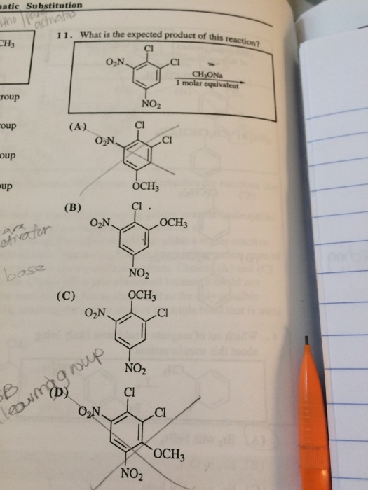 Solved What is the expected product of this reaction? | Chegg.com