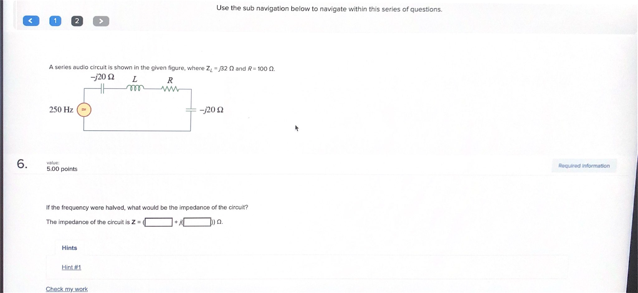 Solved Use the sub navigation below to navigate within this | Chegg.com