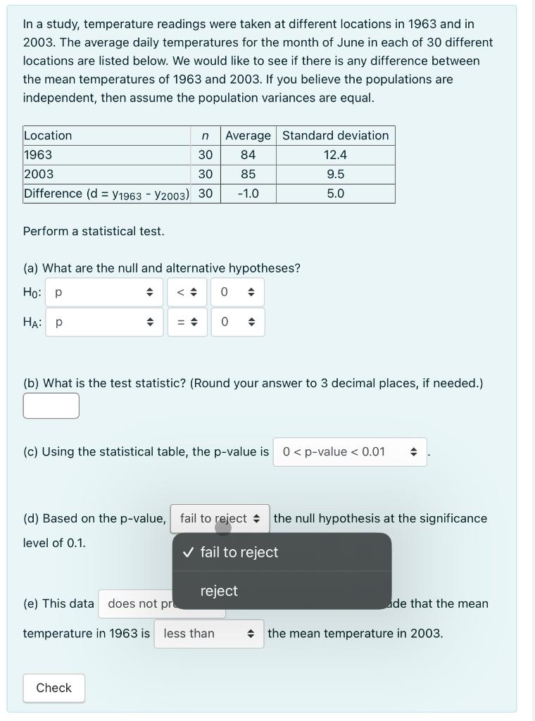 Solved In a study, temperature readings were taken at | Chegg.com