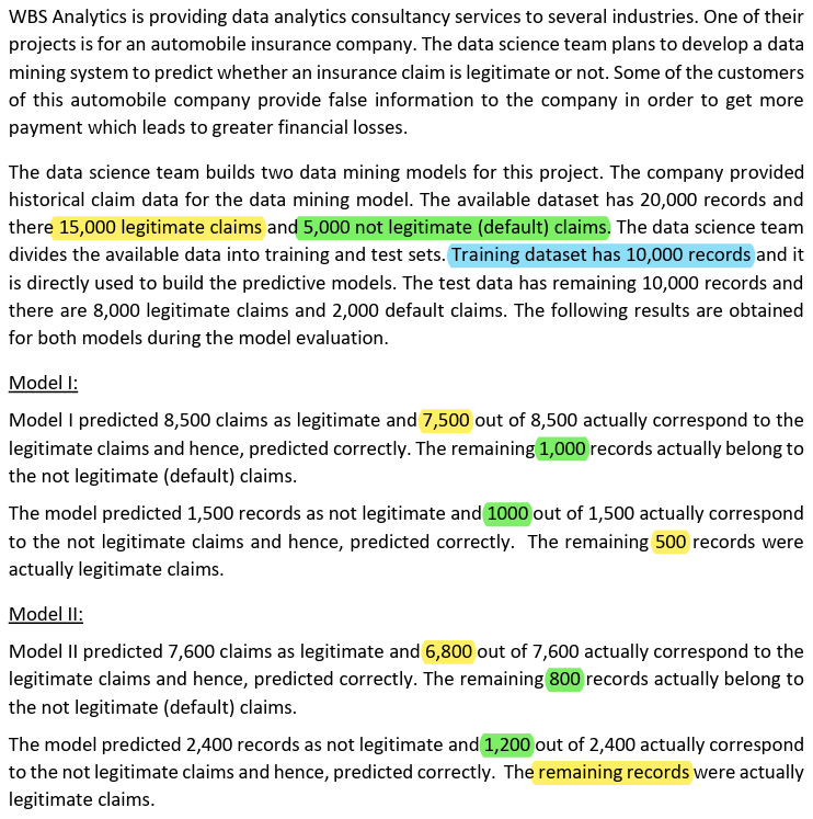 Solved *** ﻿Using these prediction results, construct the | Chegg.com