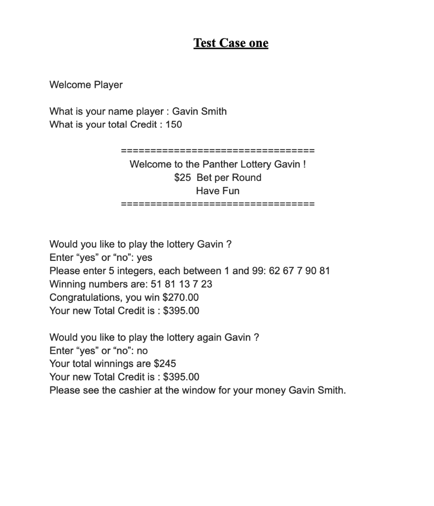 Solved I NEED THE CODE IN JAVA FOR THIS PROGRAM: A casino | Chegg.com