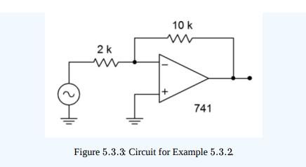 Solved Figure 5.3.5: Circuit for Example 5.3.3. Anoise | Chegg.com