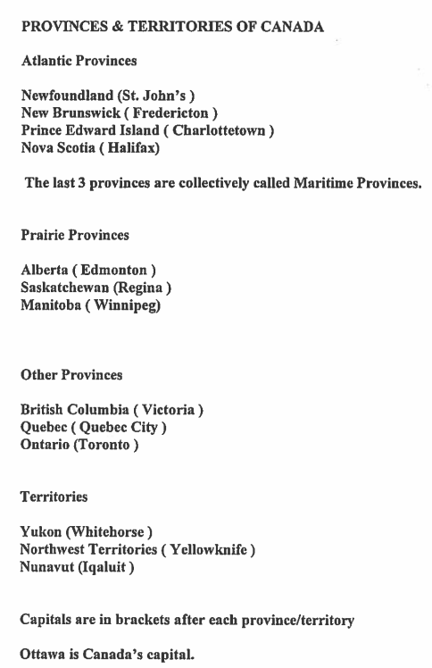 Solved MAP 3 On this map, label all the Provinces and | Chegg.com