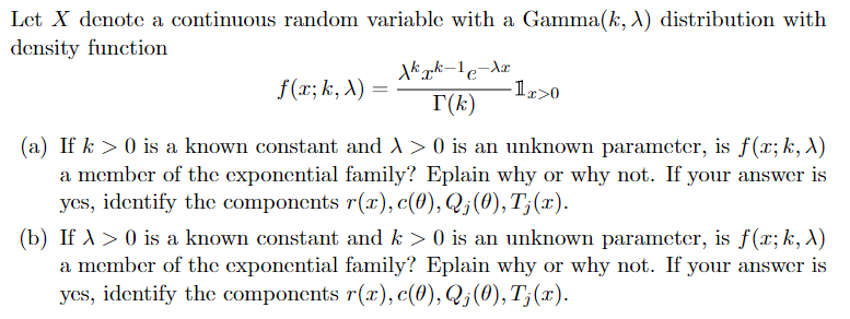 Solved Let X denote a continuous random variable with a | Chegg.com