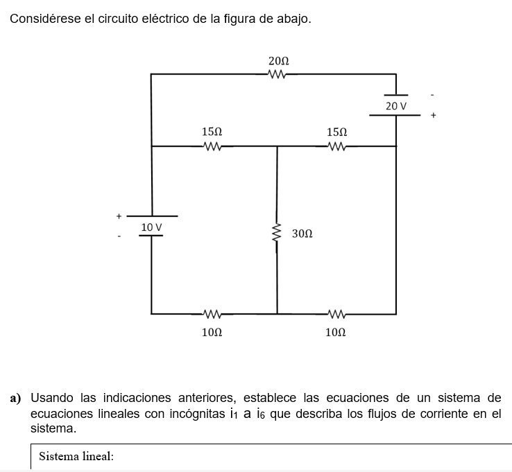 Solved Ejercicio 3- Circuitos eléctricos: La intensidad de | Chegg.com