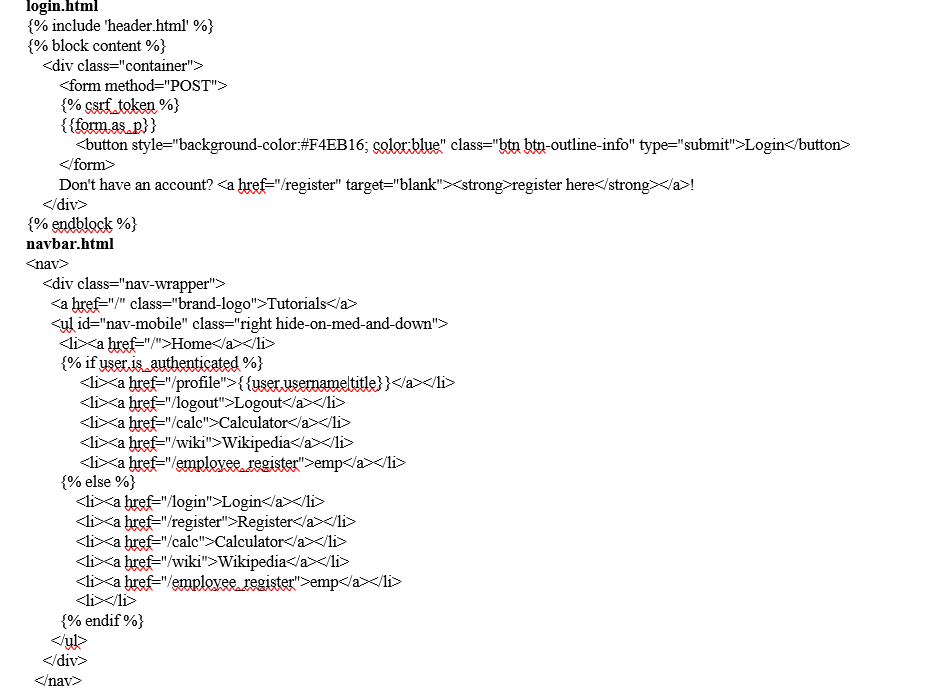 Solved My code is all below as text and as image, any help | Chegg.com