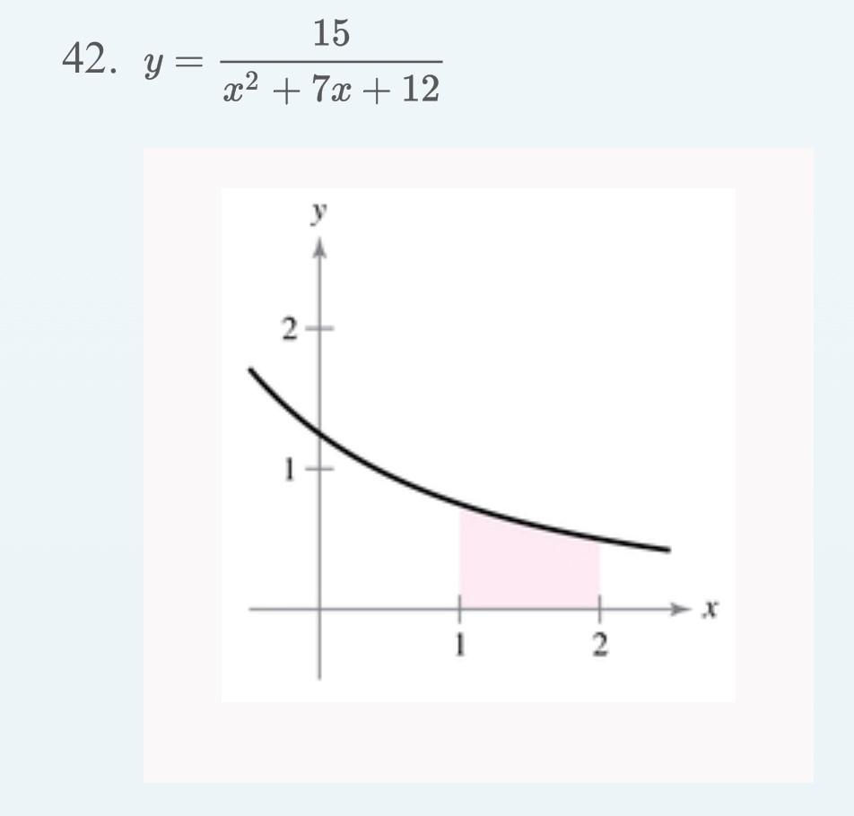 Solved Area In Exercises 41, 42, 43, and 44, use partial | Chegg.com Solved Area In Exercises 41, 42, 43, and 44, use partial | Chegg.com