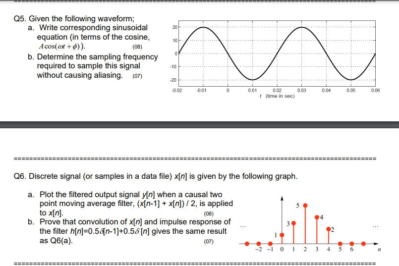 Solved each question should be separate and make sign for | Chegg.com