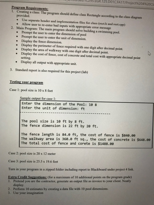 Programming Assignment 4 Class Rectangle Exploring 1629