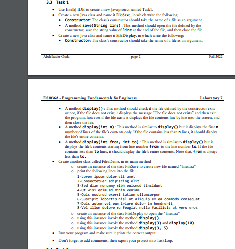 Solved 3.3 Task 1 - Use Imellj IDE to create a new Java | Chegg.com