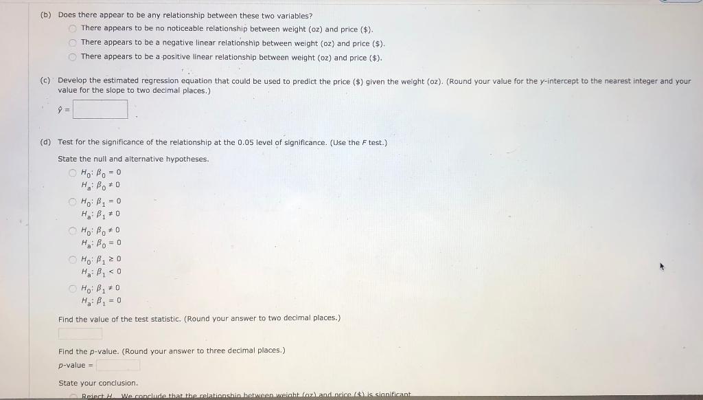Solved A statistical program is recommended. Automobile | Chegg.com