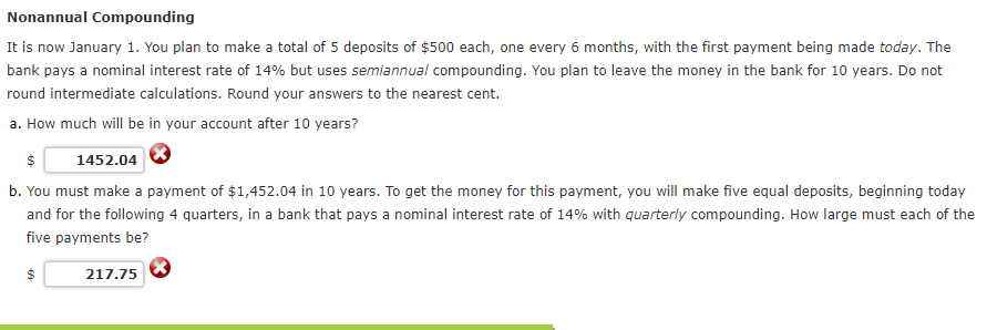 Solved Nonannual Compounding It is now January 1. You plan | Chegg.com