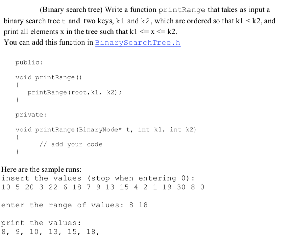 Solved Implement the functions and write the main: | Chegg.com