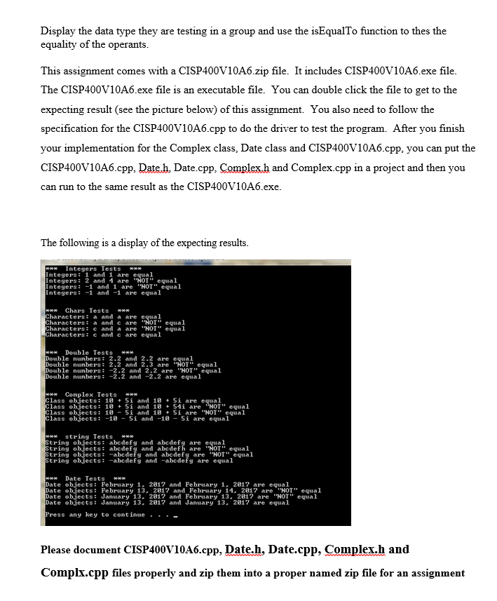 Solved A6 Write a simple function template for predicate | Chegg.com