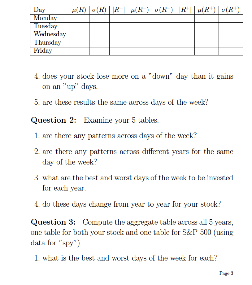 Solved Assignment In this assignment, you will use Python to | Chegg.com
