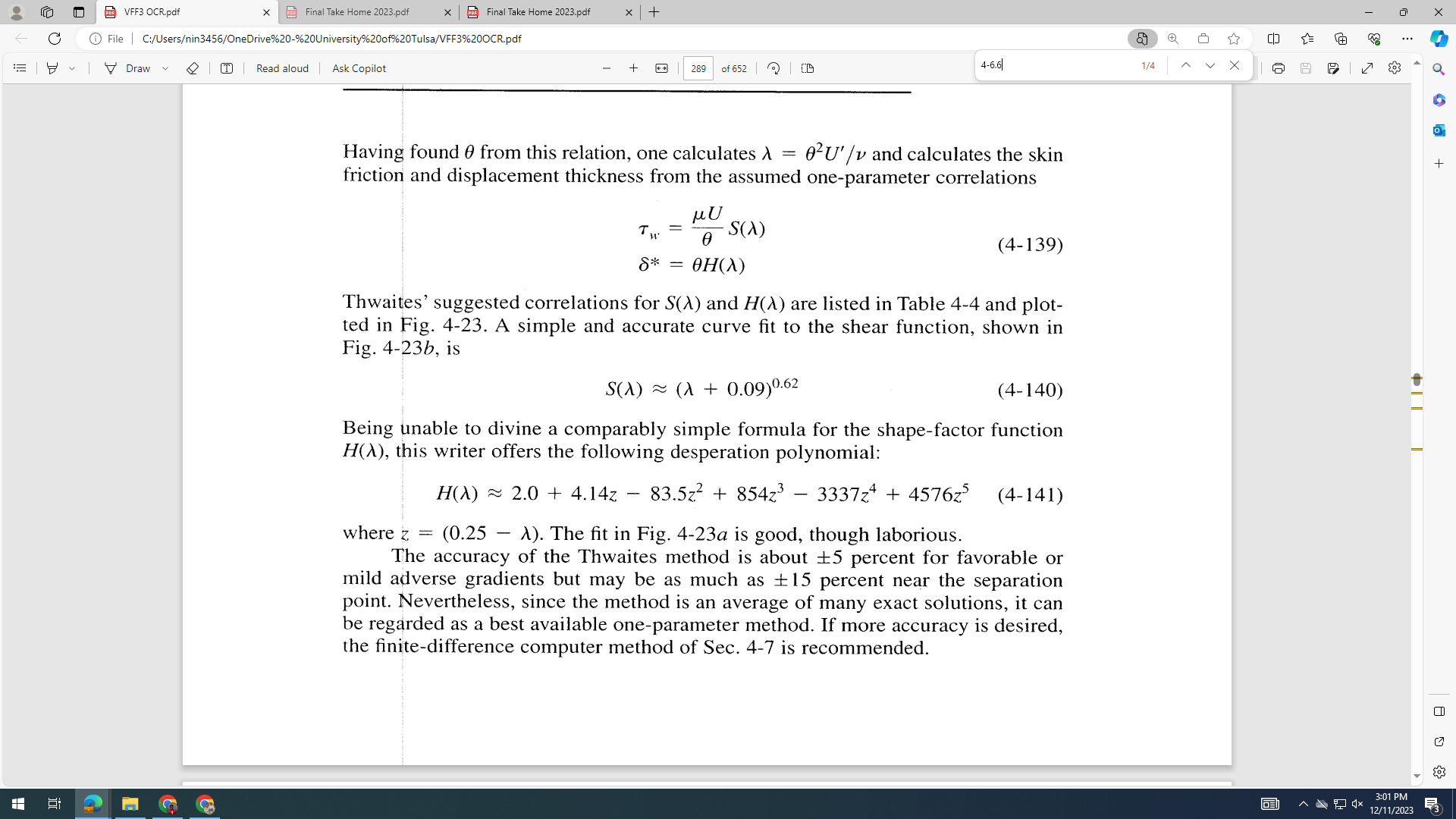 Solved 3. (10 pts.). Problem 4-23 White. Also calculate δ,δ∗ | Chegg.com