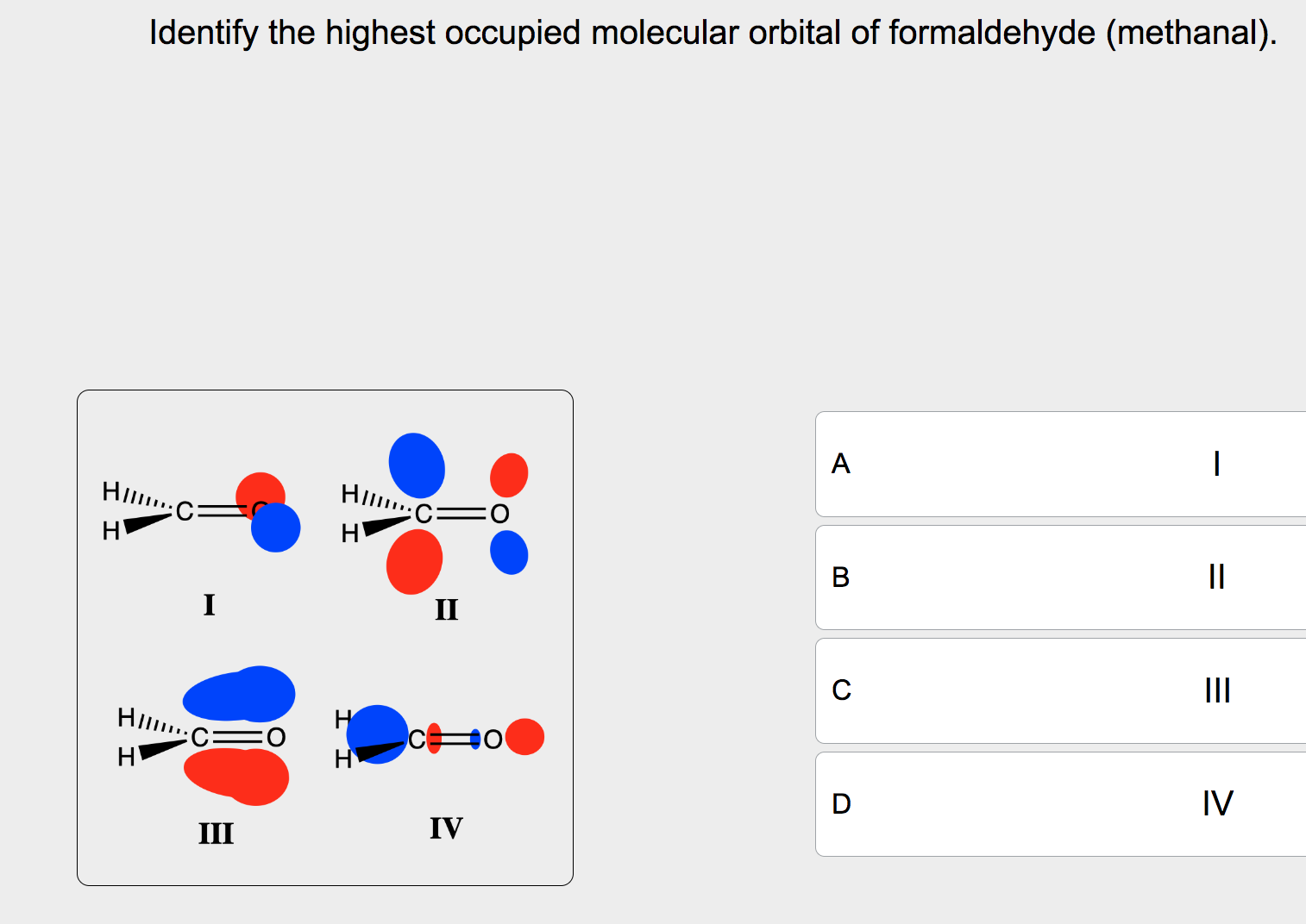 Solved Identify the highest occupied molecular orbital of | Chegg.com