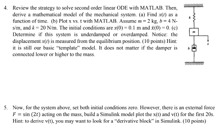 Solved Please help, as I am struggling to code and derive it | Chegg.com