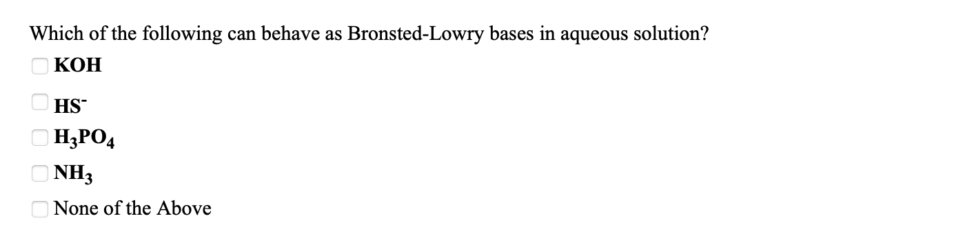 Solved There are 6 strong acids you need to know. List their | Chegg.com
