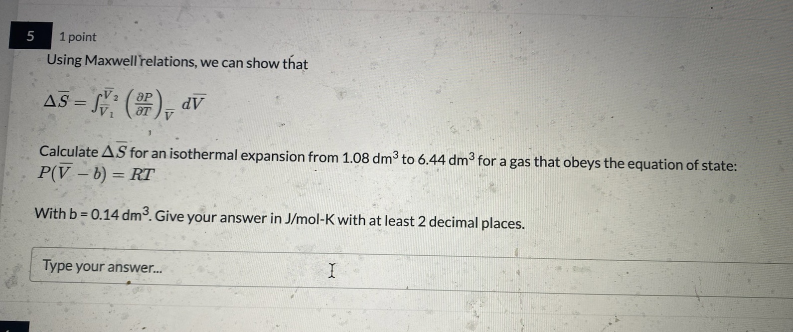 Solved Using Maxwell relations, we can show that | Chegg.com