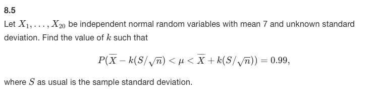 Solved Let X1,…,X20 be independent normal random variables | Chegg.com