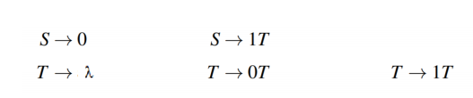 Solved Construct an NFA for the following right linear | Chegg.com