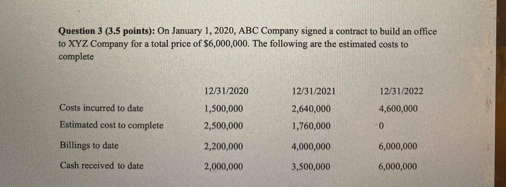 Solved Using the percentage-of-completion method, compute | Chegg.com