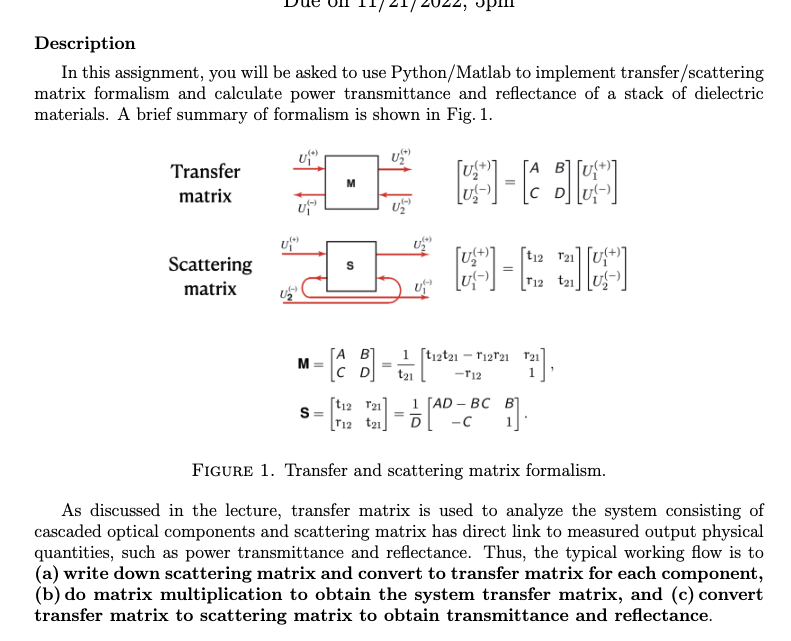 Description In This Assignment You Will Be Asked To 
