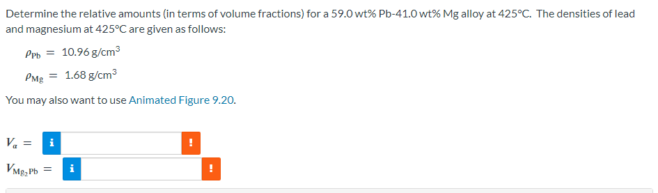 Solved Determine the relative amounts (in terms of volume | Chegg.com