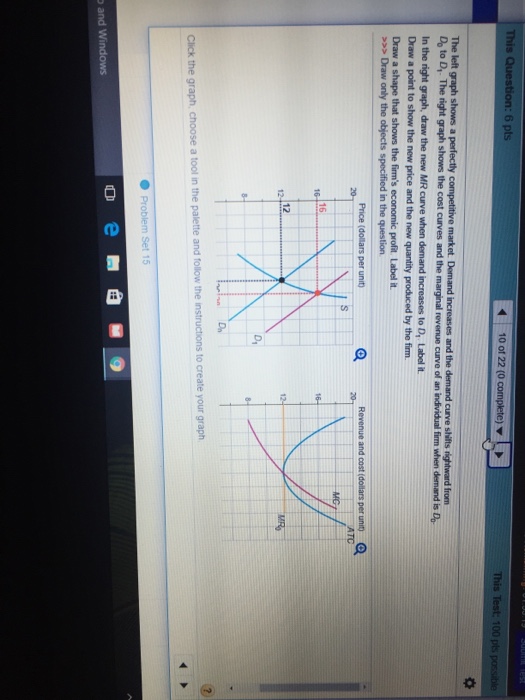 Solved The left graph perfectly competitive market Demand | Chegg.com Solved The left graph perfectly competitive market Demand | Chegg.com