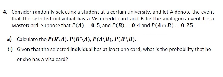 Solved Consider randomly selecting a student at a certain | Chegg.com
