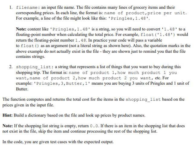 Solved 1. Practice with dictionaries (3 points) Download | Chegg.com