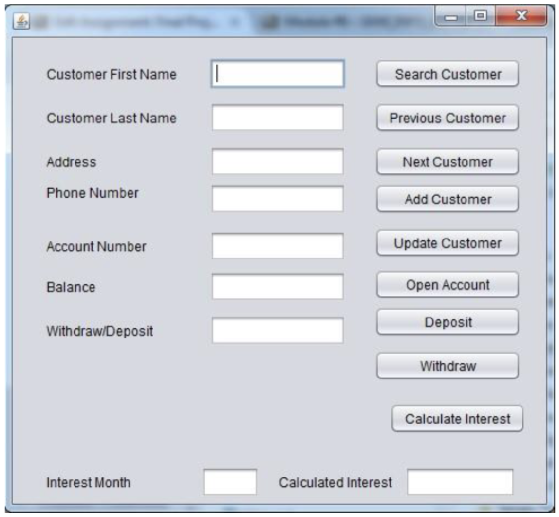 Solved USING JAVA:Overview:You have been hired to implement | Chegg.com