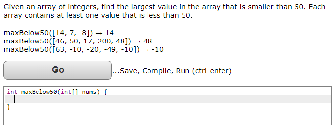 Solved Given An Array Of Exactly Two Integer Values Return 4691