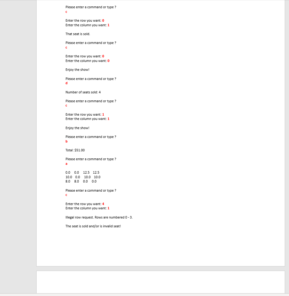 Solved Part 2: Programming (13 points) Your assignment is to | Chegg.com
