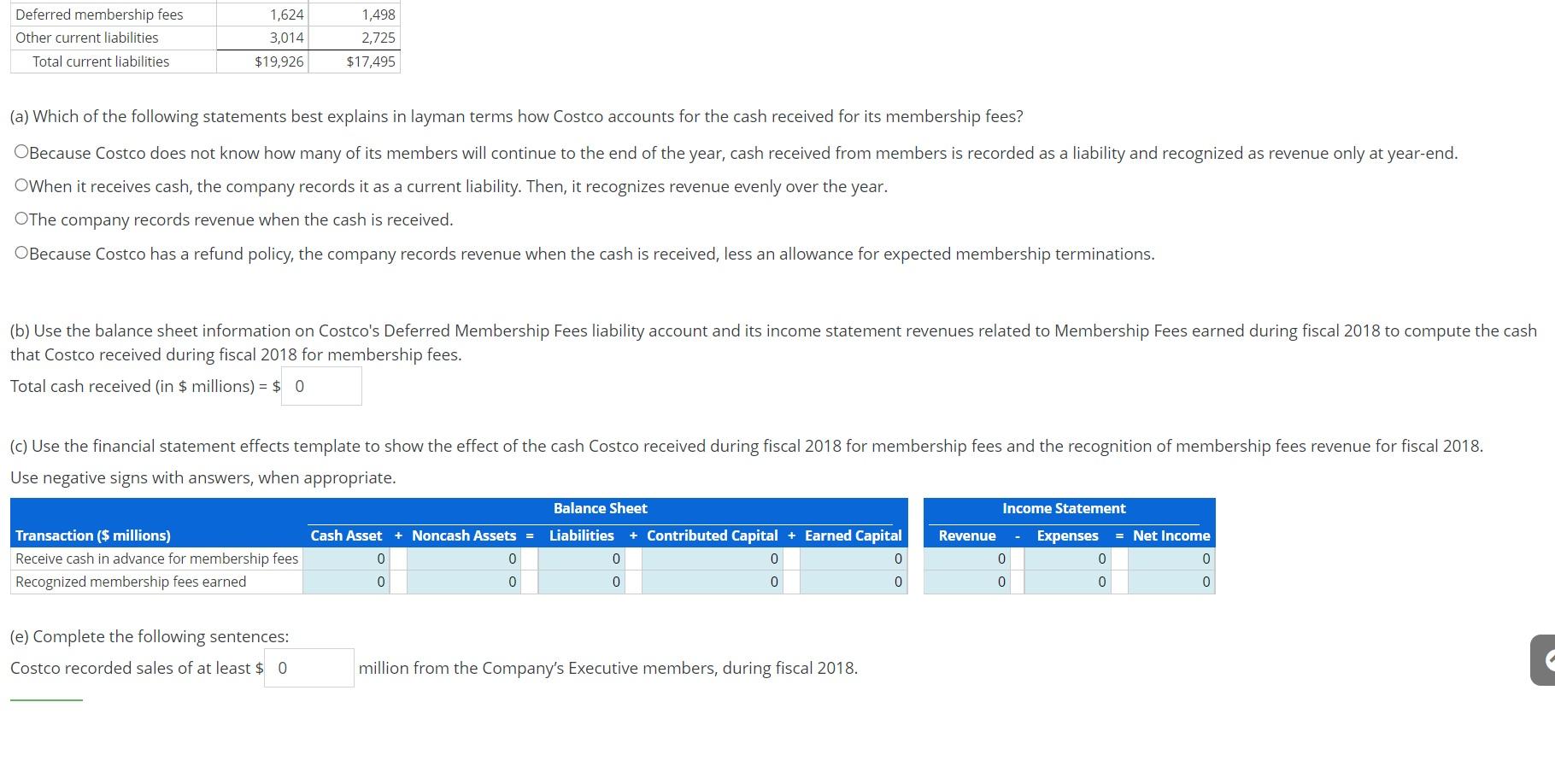 Analyzing Unearned Revenue Disclosures accounts for | Chegg.com