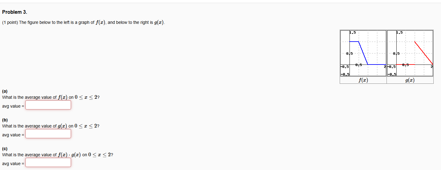 Solved by an EXPERT Problem 3.(1 ﻿point) ﻿The figure below to ﻿the left | Chegg.com