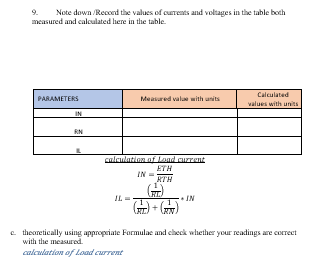 Solved Procedure: The Experiment to be done individually. a | Chegg.com