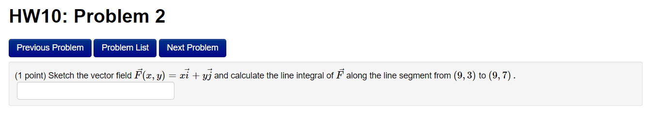 Solved HW10: Problem 2 Previous Problem Problem List Next | Chegg.com
