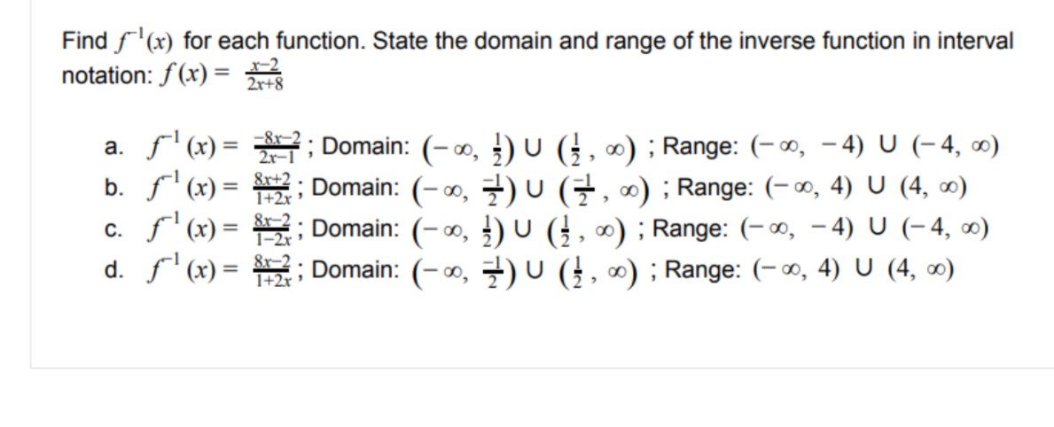 Solved Find F'(x) for each function. State the domain and | Chegg.com