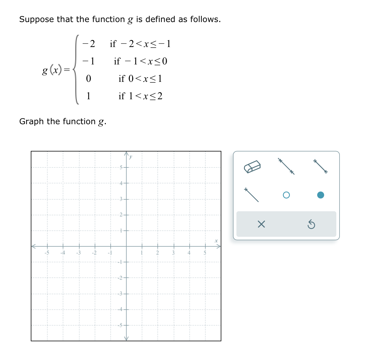 Solved Suppose that the function g is defined as follows. | Chegg.com