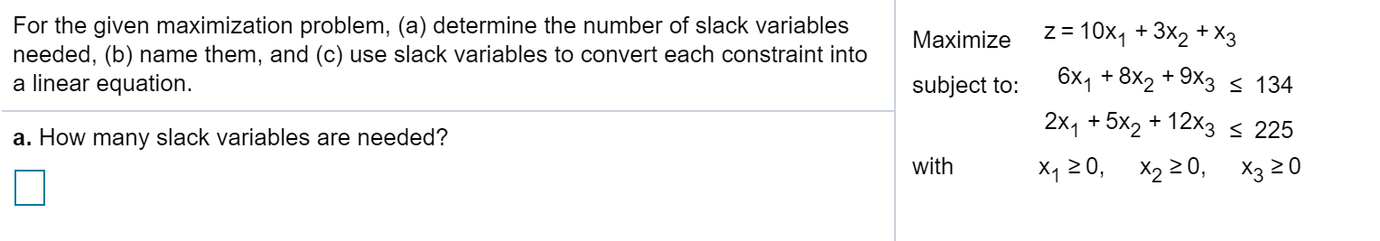 Solved Maximize For the given maximization problem, (a) | Chegg.com