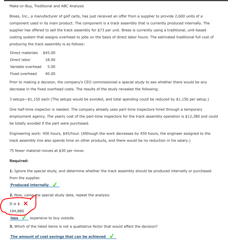 Solved Sell at Split-Off or Process Further Decision, | Chegg.com