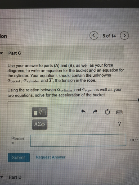 Solved Constants Learning Goal: To learn how to use Newton's | Chegg.com