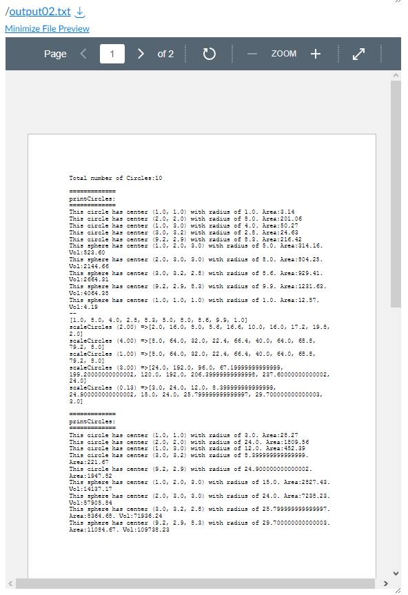 Solved Purpose of this assignment: - Using classes - Using | Chegg.com