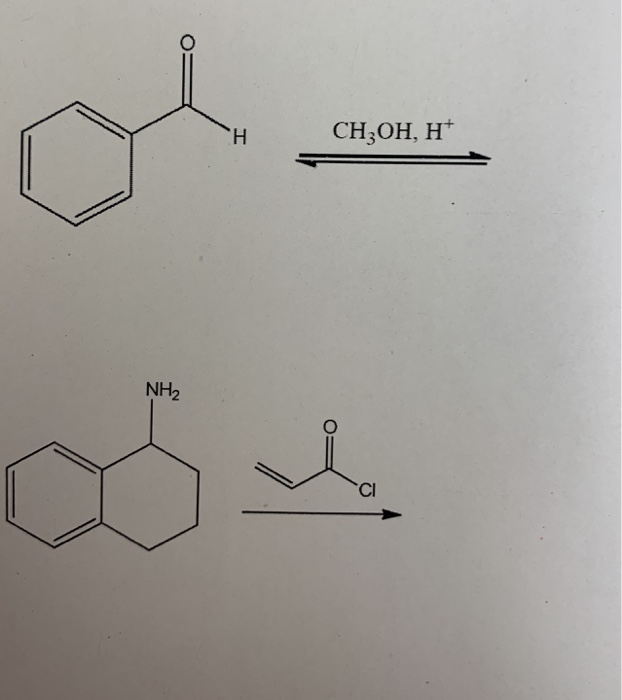 Solved CH3OH, H NH2 Cl | Chegg.com