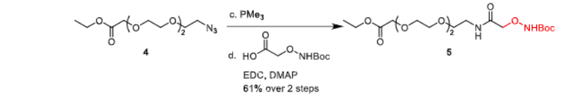 Solved 4 d. c. PMe3 EDC, DMAP 61% over 2 steps | Chegg.com